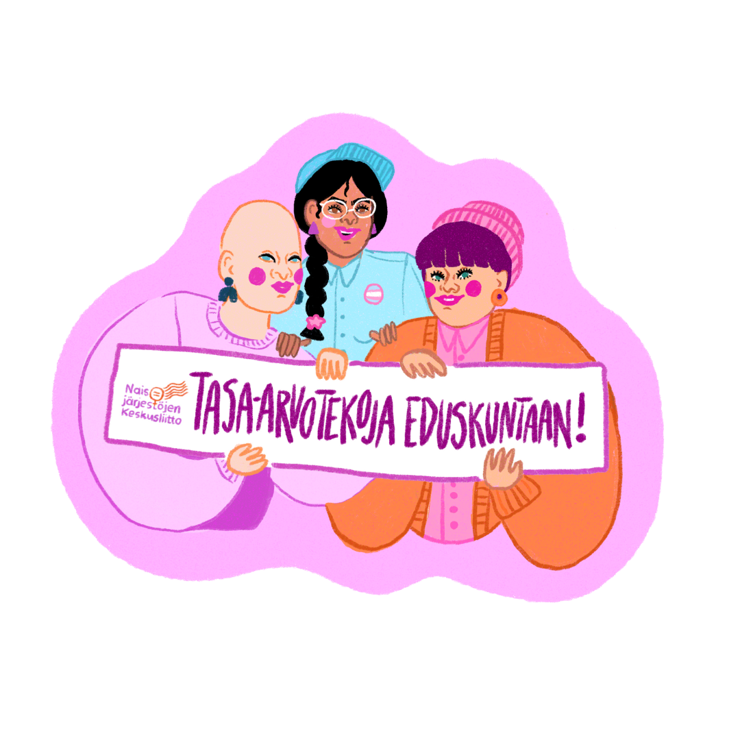 NNKY-liiton tukemat eduskuntavaalikampanjat - NNKY